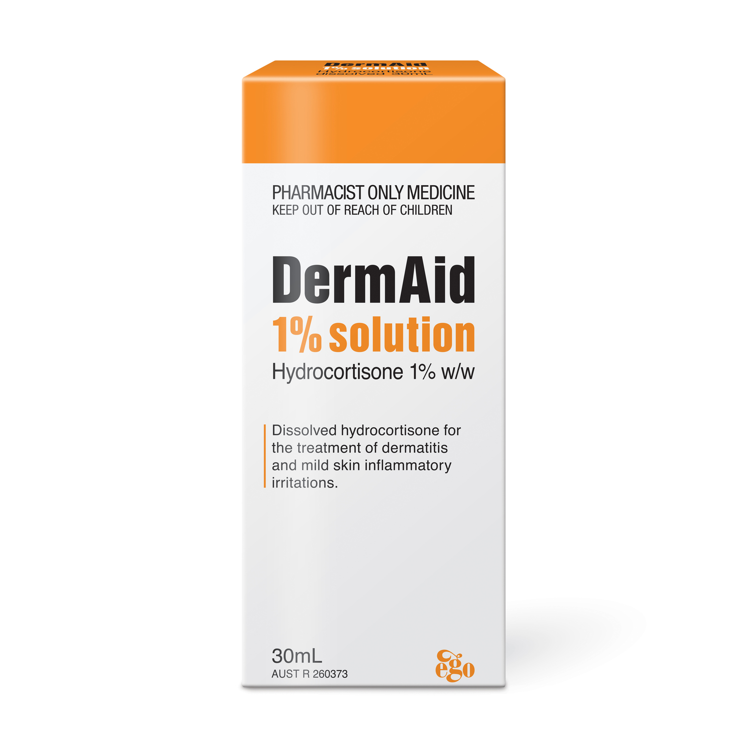 DermAid 1% Solution | Ego Pharmaceuticals Australia