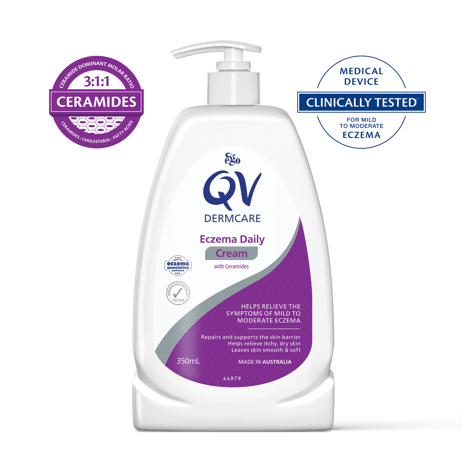 QV Dermcare Eczema Daily Cream With Ceramides | QV Skincare Singapore